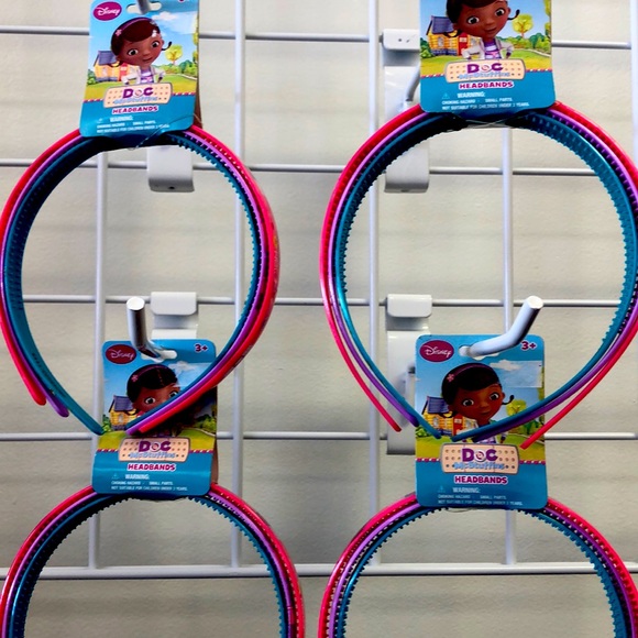 Disney | Accessories | Doc Mcstuffins Headbands Lot Of 2 | Poshmark